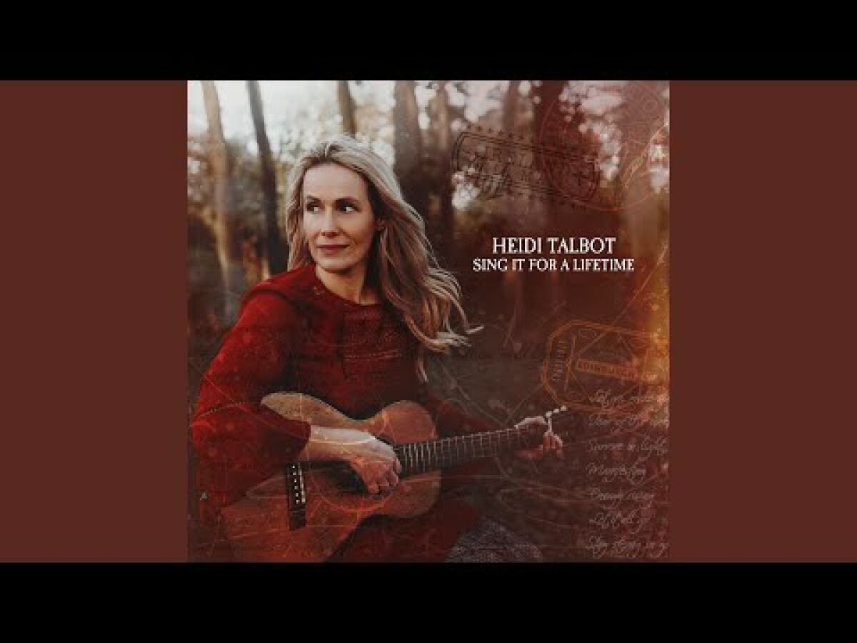 Heidi Talbot is singing songs, creating new music.