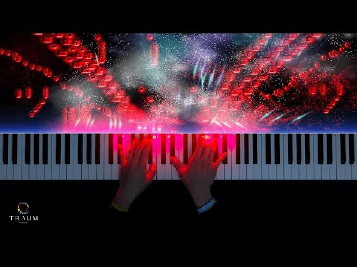 Traum is Creating Piano Music Video